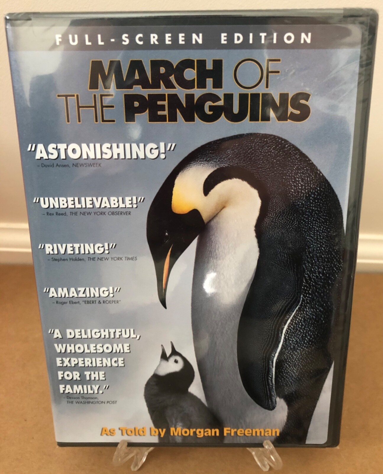 March of the Penguins (DVD, 2005) Full-Screen Edition - Brand New in ...