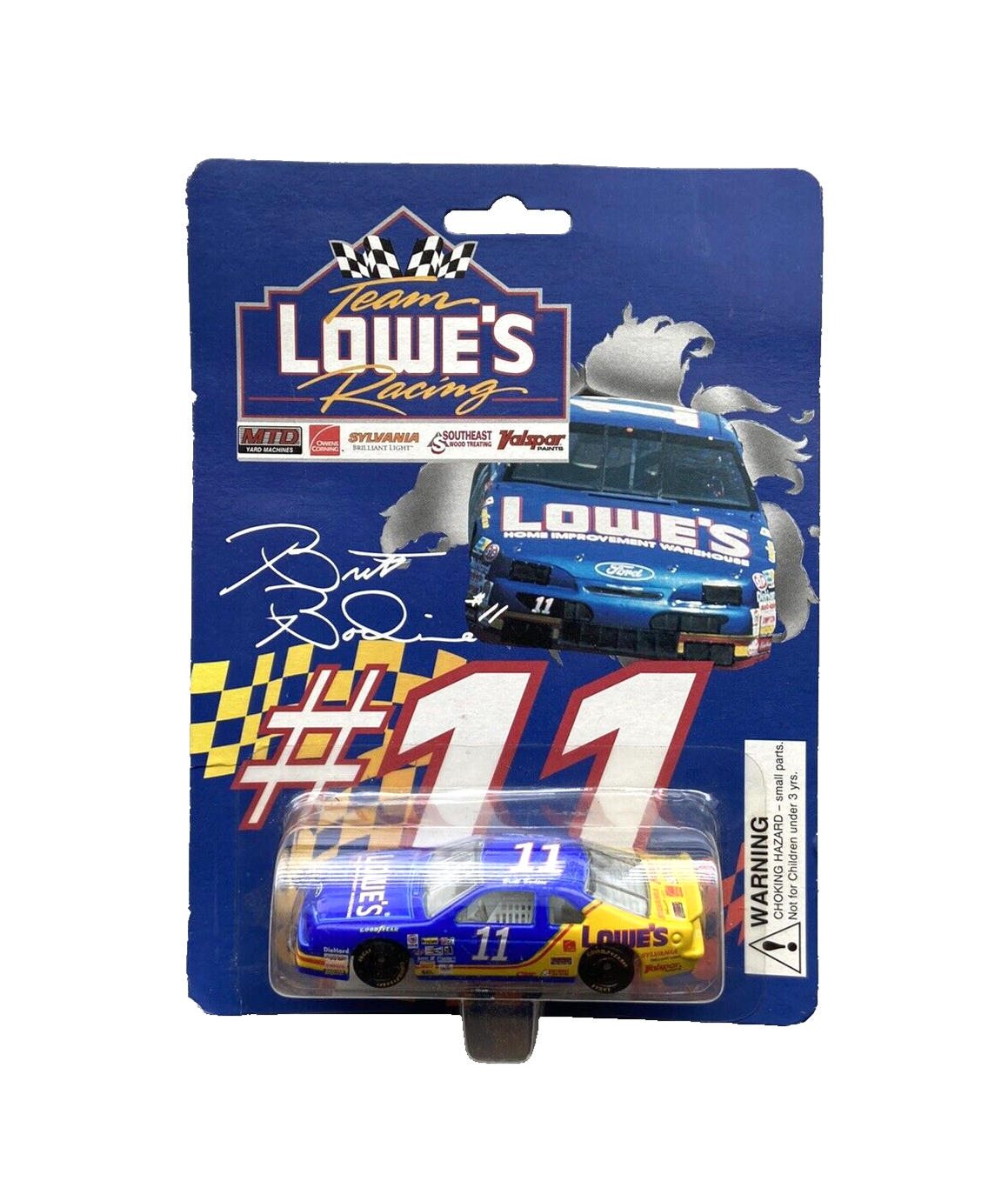 Team Lowe's Racing | Brett Bodine #11 Lowe's 1:64 Diecast Race Car | eBay