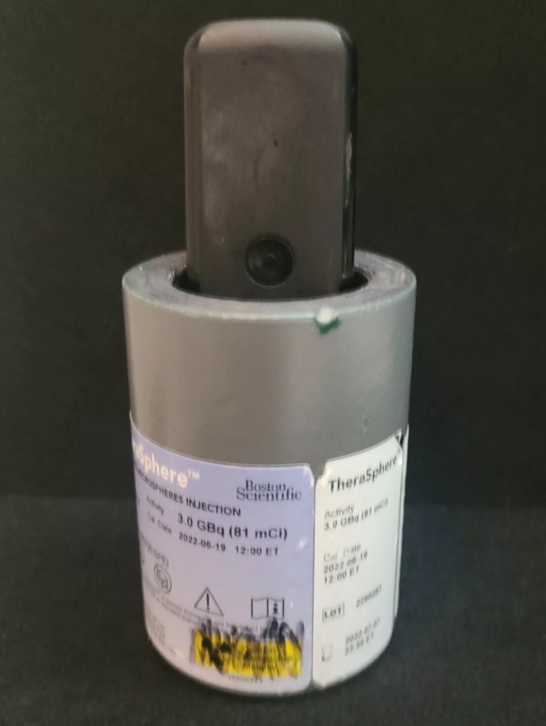 Thick-walled Lead Pig for Shielding of Radioactive Source Materials | eBay