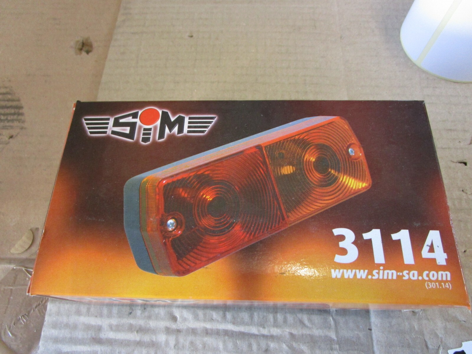 LKW Trakor Rückleuchte Rücklicht Blinker hi. Kotflügel flach SET SIM ...