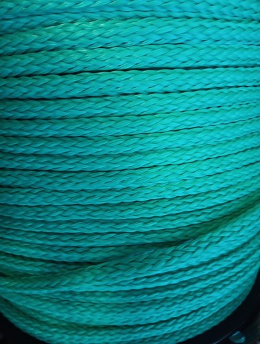 5/16" x 550 ft. High Tenacity Hollow Braid Polyethylene Rope. Teal. | eBay