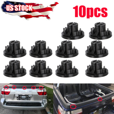 10x For Subaru Baja Bed Trim Clips EXTRA DURABLE Fastener Caps / Clips ...