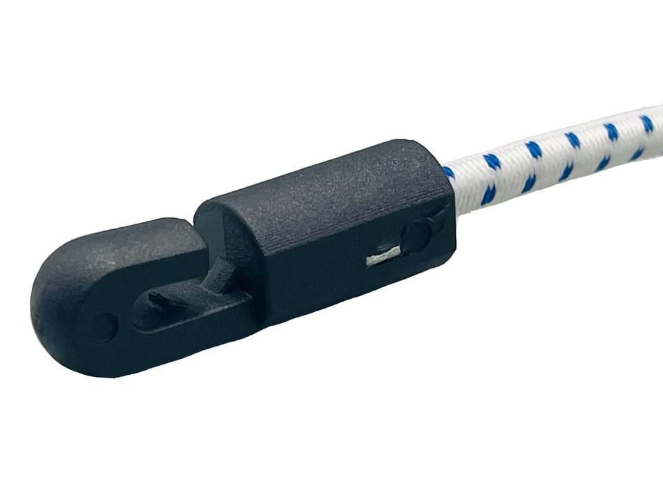 20x Elastic Bungee Toggle Tie Shock Cord Tarpaulin Sheeting Netting ...