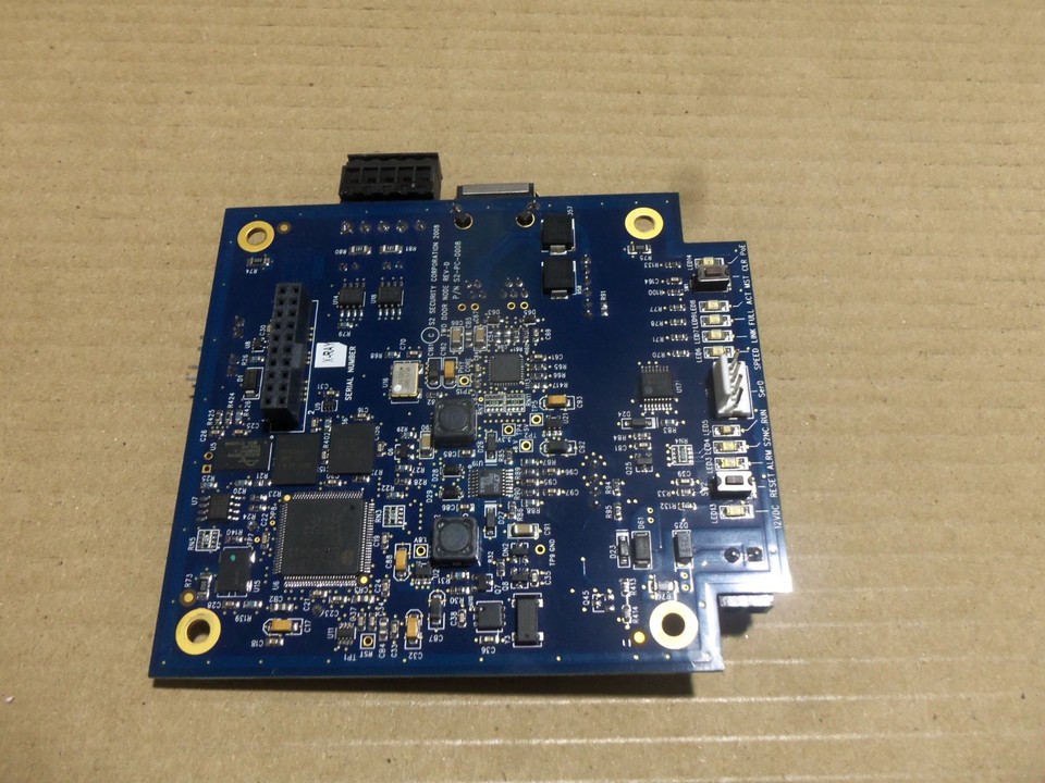 S2 SECURITY S2-PC-0008 TWO DOOR NODE CIRCUIT BOARD CARD LENEL FIRE ...