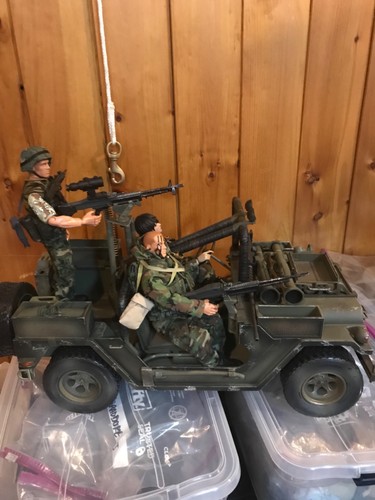 1/6 Scale 21ST Century toys 1999 NAVY SEAL M151-A2 SPECIAL OPS JEEP ...