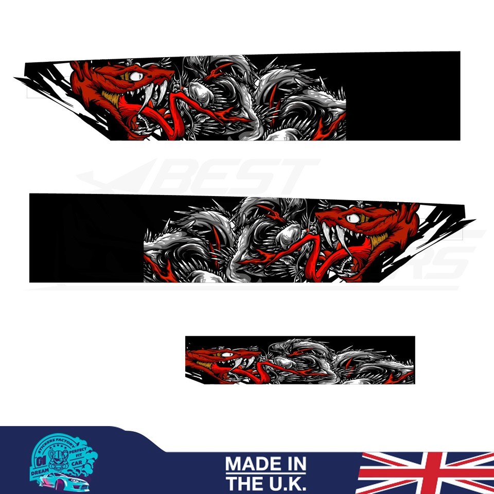 For Ford Transit Motorhome Vinyl Decal Kit – Custom Camper Van Stickers ...