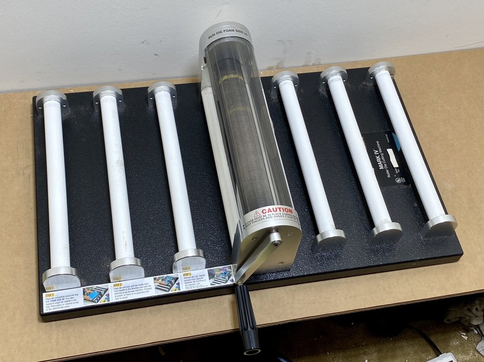 AccuCut Systems Accu-Cut MARK IV Roller Cutting System Die Cutting ...