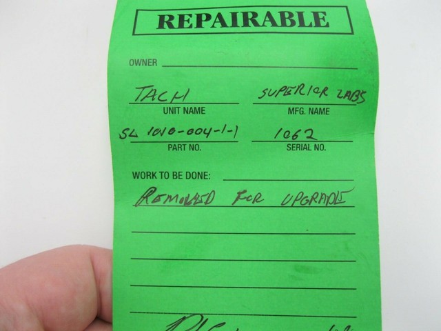 S3329-4 Cessna Tachometer Recording for sale online | eBay