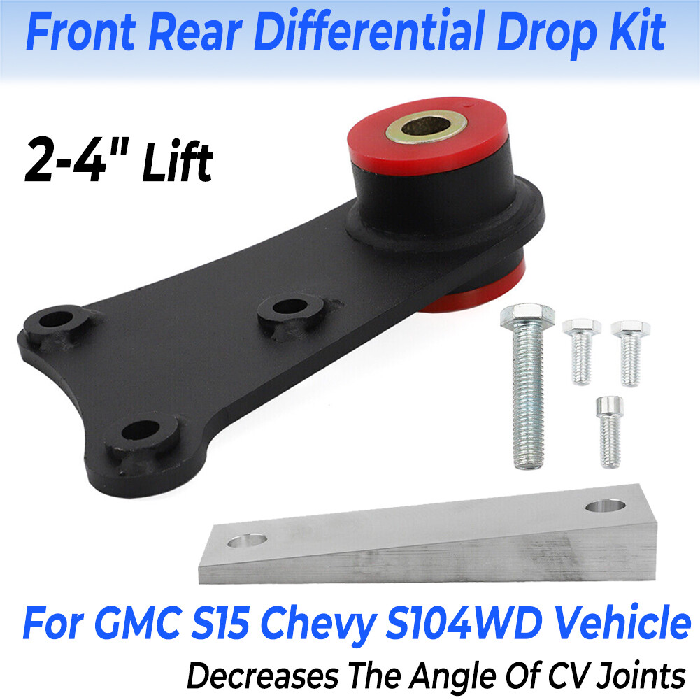 For GMC S15 Chevy S10 Blazer 4WD F&R Differential Drop Bracket Kit For ...