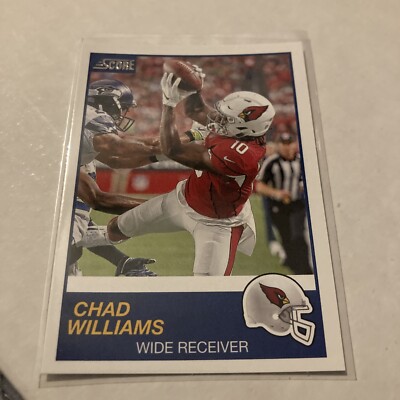 2019 Score Football #289 Chad Williams Cardinals | eBay UK