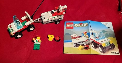 Lego Town Set 6663 Wave Rebel Complete with minifigure and instructions ...