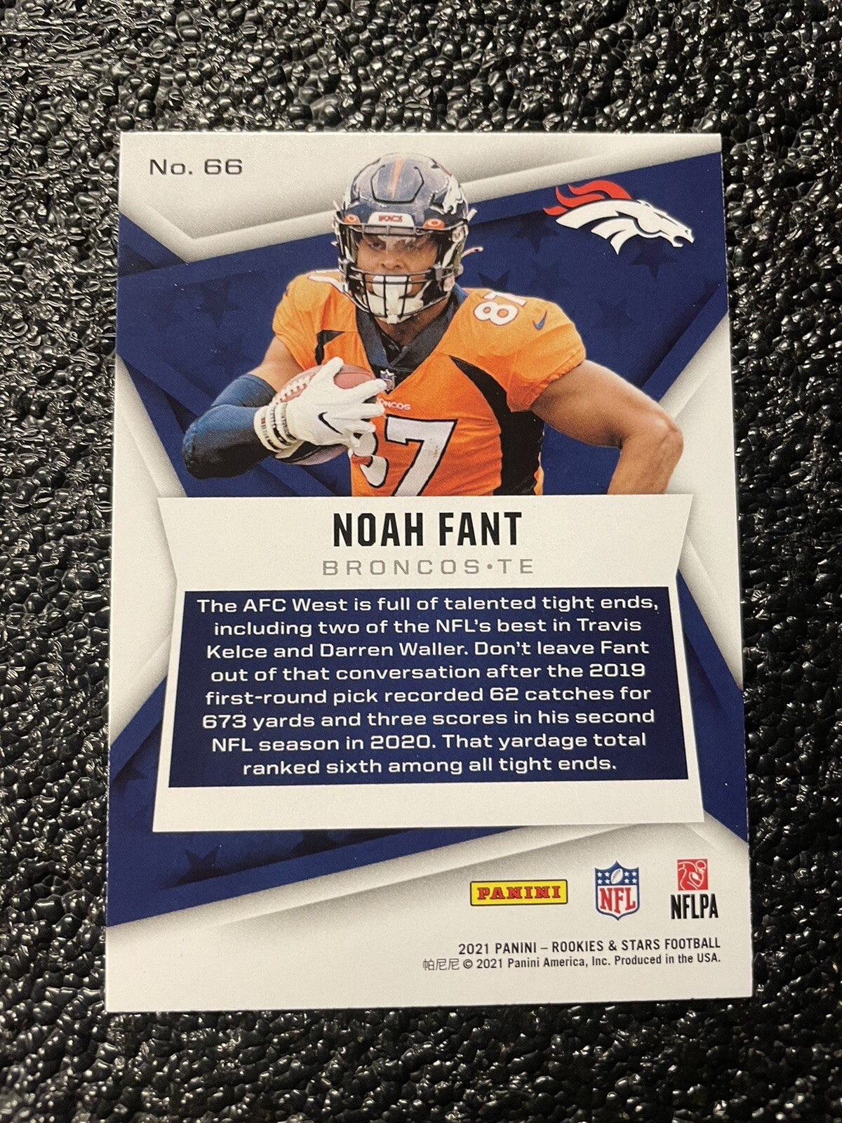 2021 Panini Rookies & Stars - Noah Fant #66 Purple for sale online | eBay
