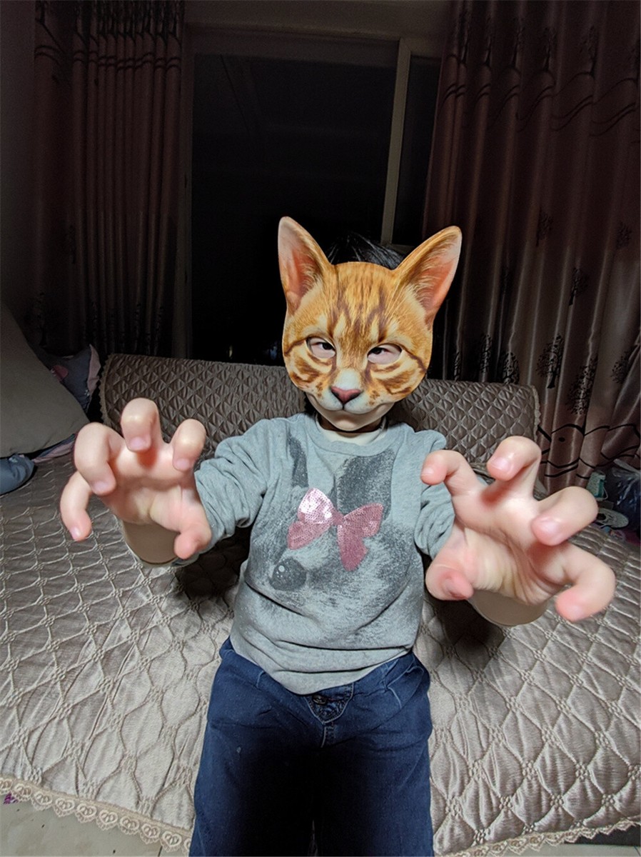 Realistic Cat Mask