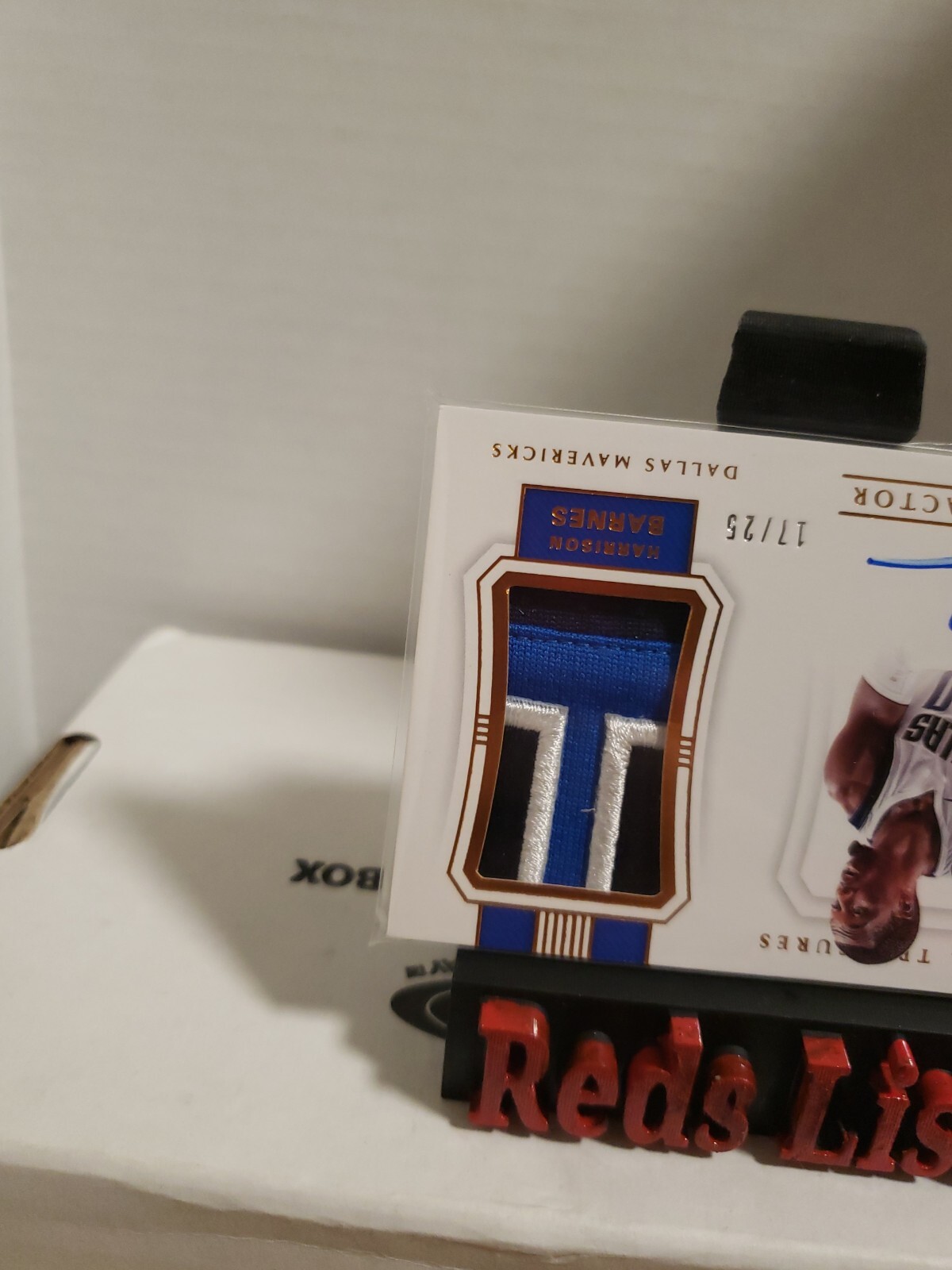 2017-18 National Treasures Clutch Factor Auto-Patch Harrison Barnes 17/ ...