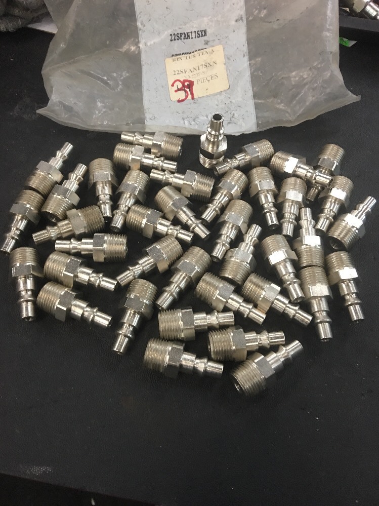 10pcs N3-223fs RECTUS 3/8 NPT Barbed Fitting Quick-connect Fast Ship ...