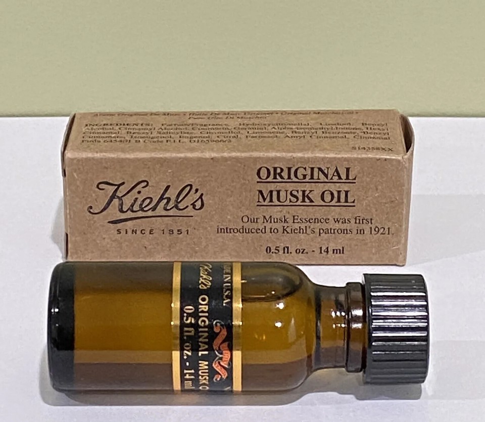 Kiehls Original Musk Oil AUTHENTIC - Discontinued | eBay