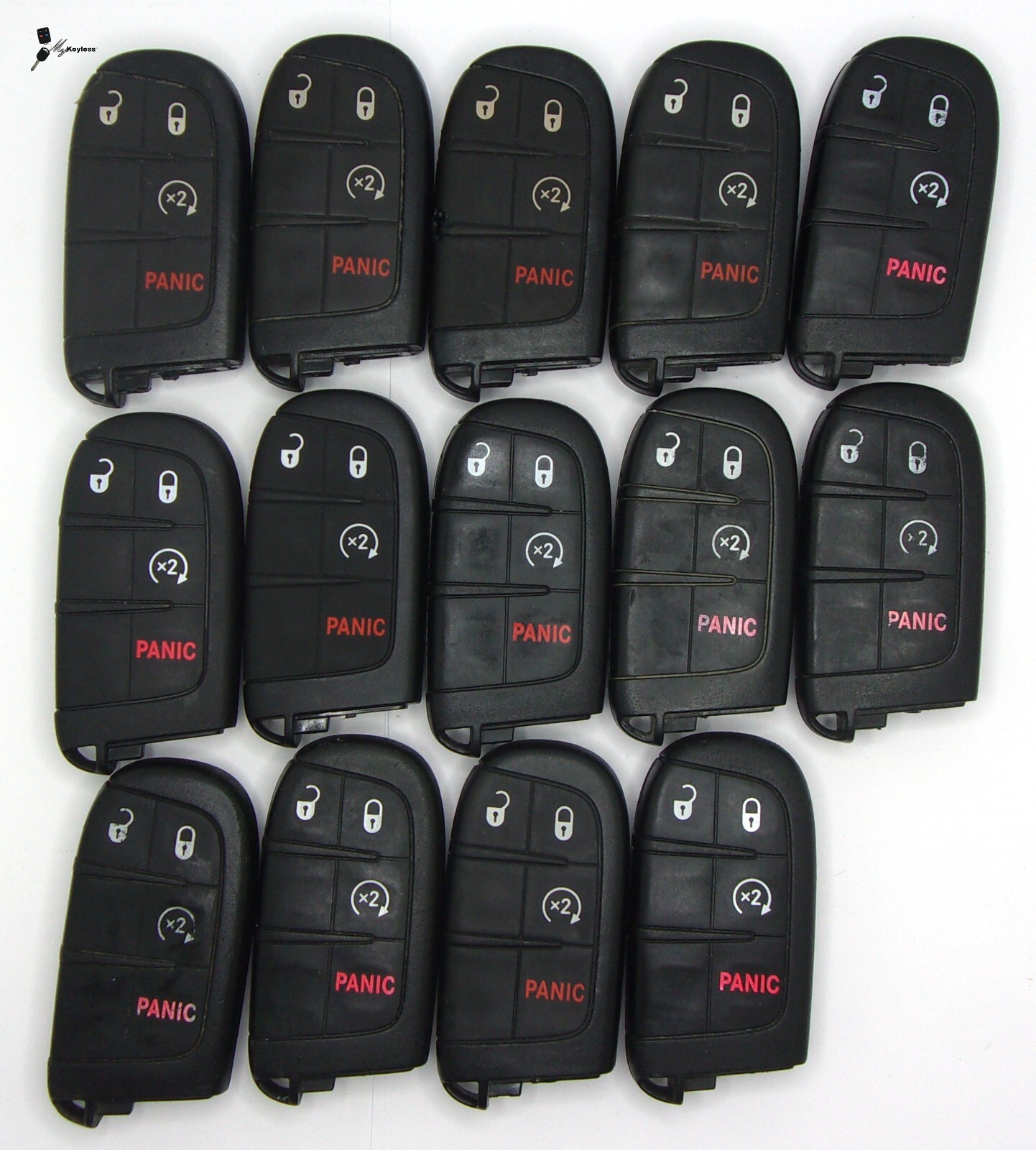 Lot x14 OEM Jeep Renegade Keyless Entry Smart Key Remotes M3N-40821302 ...