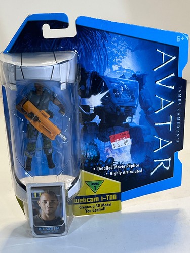New 2009 James Cameron's Avatar PVT. Sean Fike Collectable Figure ...
