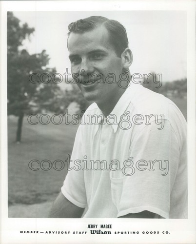 Golfer Jerry Magee Press Photo | eBay