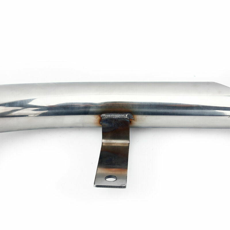 Polish Full Shots Staggered Exhaust Pipes Virago 125 250 XV125 XV250 ...