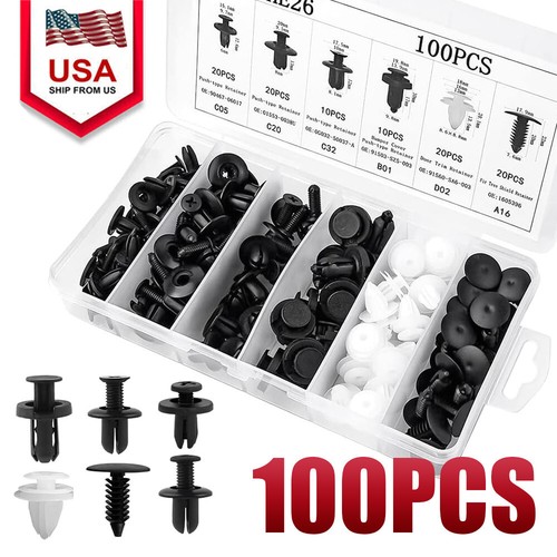For Nissan Car Retainer Clips Auto Fasteners Push Trim Clips Pin Rivet ...
