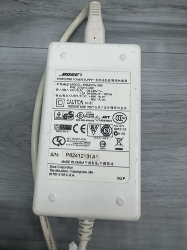 Bose Sounddock I Power Supply PSM36W-208 Switching AC 4 Prong Adapter ...