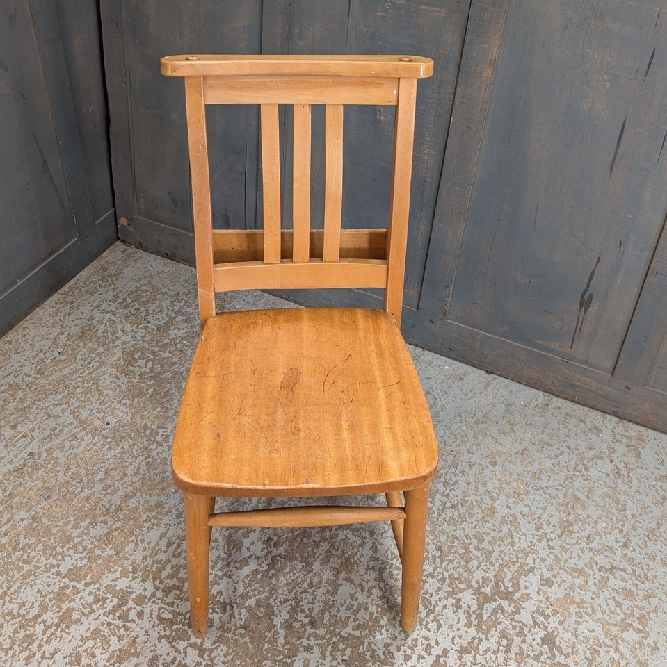 1960’s Vintage Pale Beech Church Chapel Chairs with Racks | eBay UK
