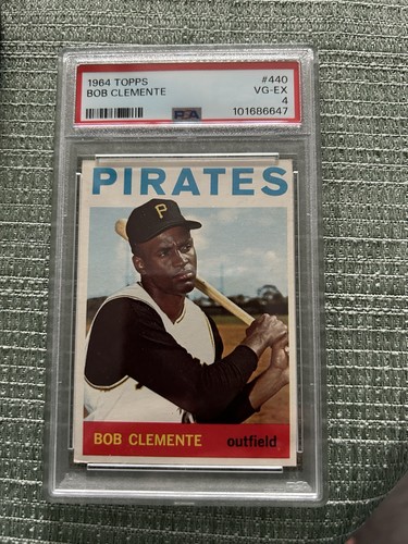 1964 Topps - #440 Roberto Clemente PSA 4 | eBay