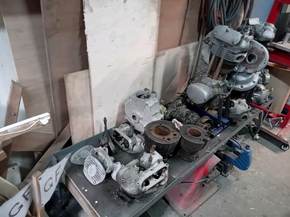 AJS Matchless AMC heavyweight chainguard chain guard #1 | eBay UK