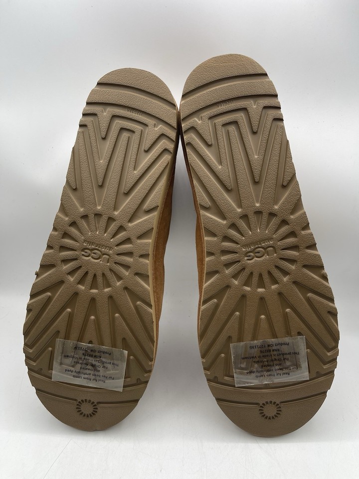 UGG Tasman Suede Mule Slip On Slippers 5950 Brown Tan Chestnut Mens ...