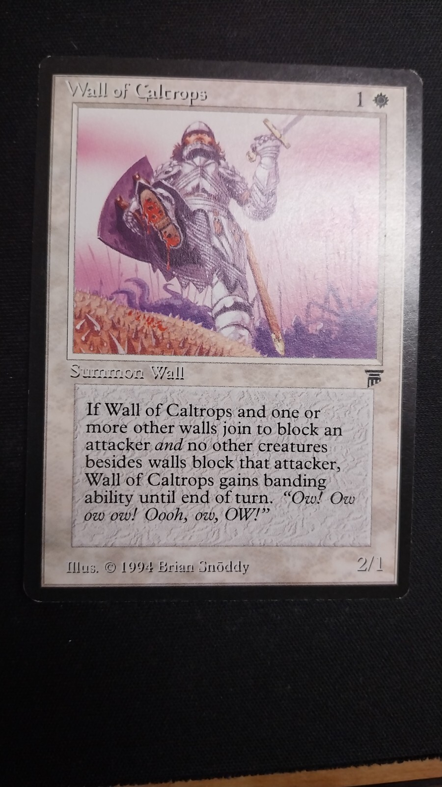 Wall of Caltrops Legends NM MTG magic Legends A2 | eBay