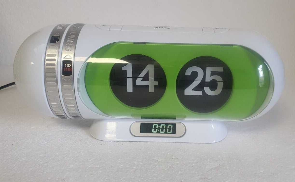 Habitat Flip Radio Alarm Clock , 2012 Pre Bankruptcy Stock HB070 | eBay UK
