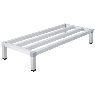 Aluminum Dunnage Rack 1000lb Low Shelf for Off-Floor Storage 18''/24 ...