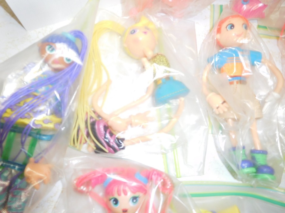 ~ 18 Vintage FUN Betty Spaghetty Dolls ~ including: 2 PINK Puppies ...