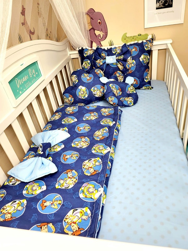 boys crib bedding set Toy story Buzz Light-year Designed by Yuly | eBay
