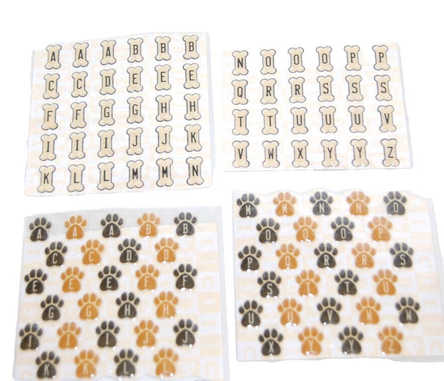 Assorted Scrapbooking Craft Stickers Vintage & New 490 Sheets Huge Lot ...