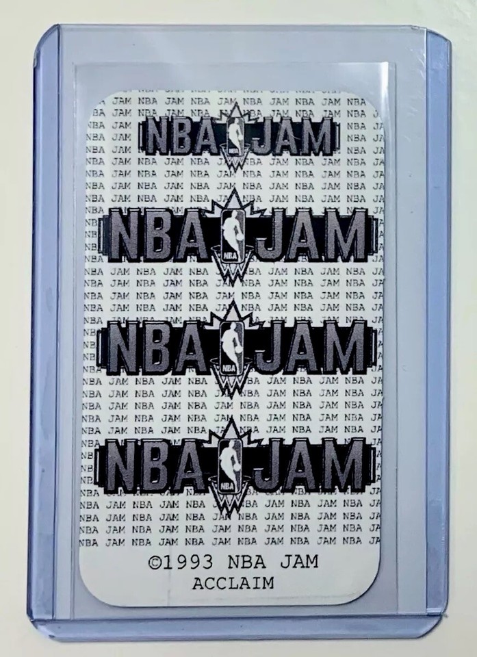 Michael Jordan 1993 NBA JAM Acclaim Mini Insert Refractor Card—Chicago ...