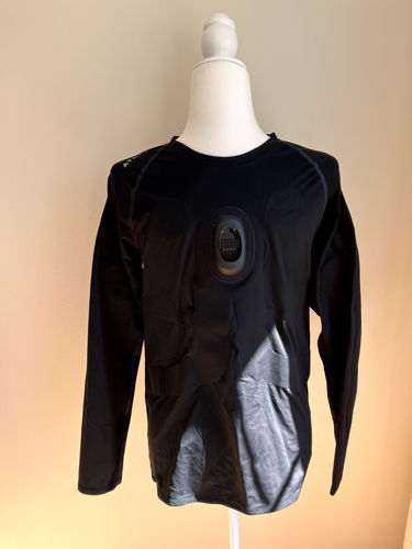 Men's Athos Core Biometric Compression Long Sleeve Black Shirt Large No ...