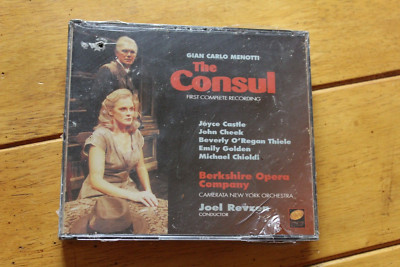 GIAN CARLO MENOTTI "THE CONSUL" FIRST COMPLETE RECORDING CD [LIKE NEW ...