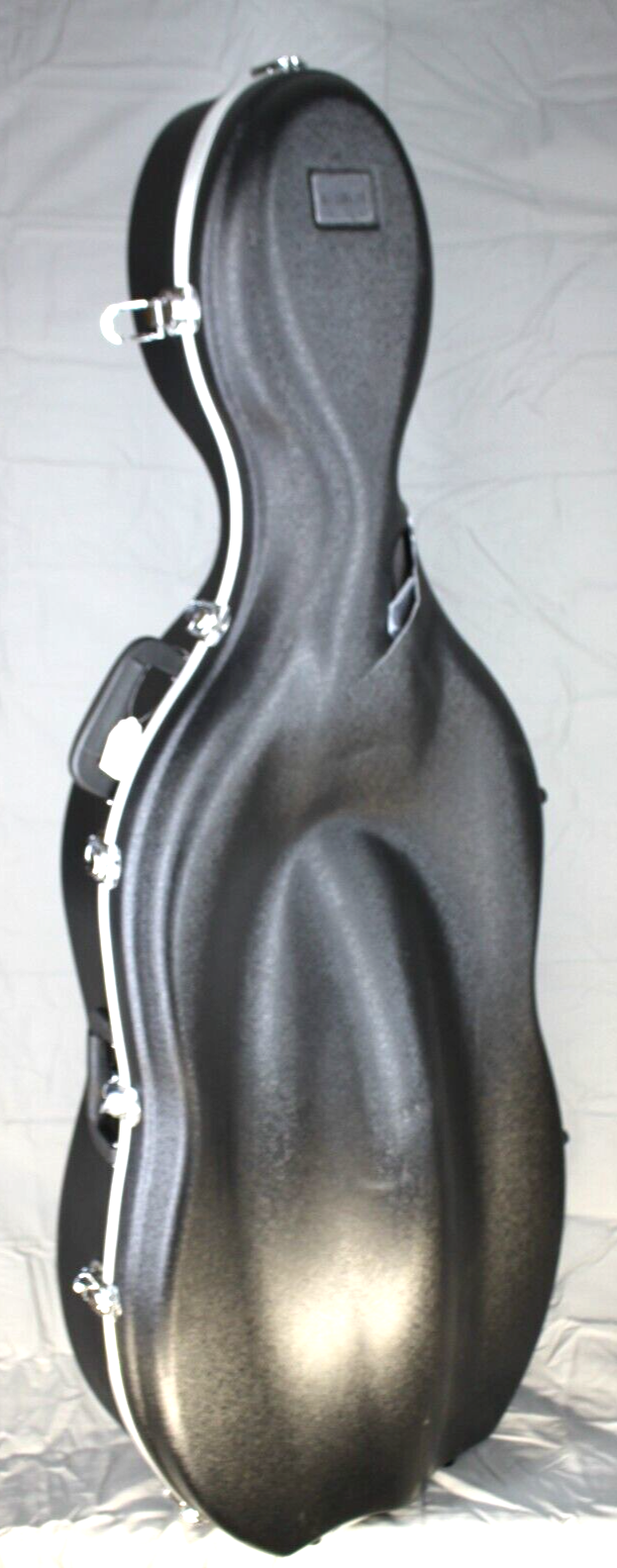 DAMAGED - For Parts - Bellafina ABS Cello Case With Wheels 4/4 Size # ...