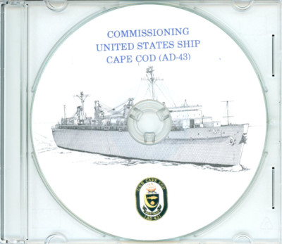 USS Cape Cod AD 43 Commissioning Program 1982 Navy Plank Owners | eBay