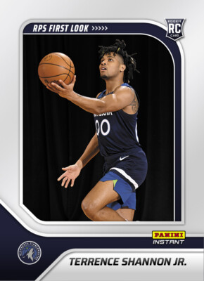 2024-25 Panini Instant Terrence Shannon Jr. RPS FIRST LOOK SP Wolves # ...