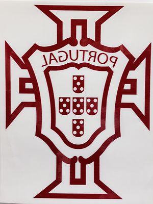 Portugal Crest Sticker -Decal- Red 6x8 Inside Application PTA-246 | eBay