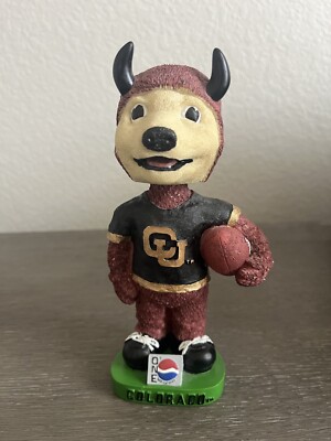 University of Colorado Buffaloes Chip Mascot Bobblehead - Pepsi One | eBay