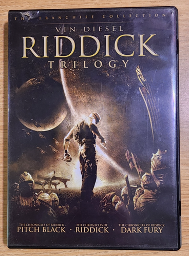 Riddick Trilogy (DVD, 2004, Franchise Collection) Vin Diesel ...