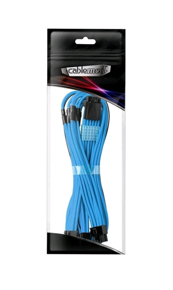 CableMod RT-Series Pro ModMesh Sleeved 12VHPWR CM-PRTS-16P2-N60KLB-5PC-R-SS | eBay