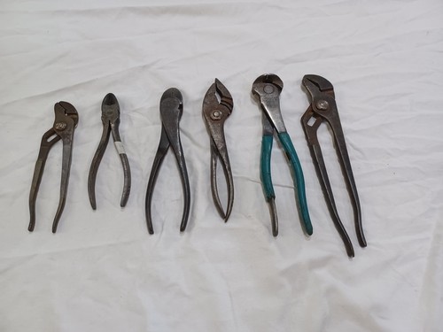 #2 Channellock pliers - Blue, Set of 6 USA great assortment. WOW! LOOK ...