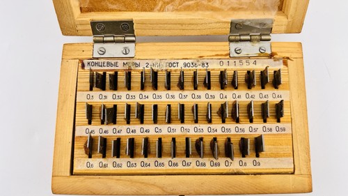Watchmaker Plane Parallel Gauge Blocks Made Of Steel Made In USSR ...
