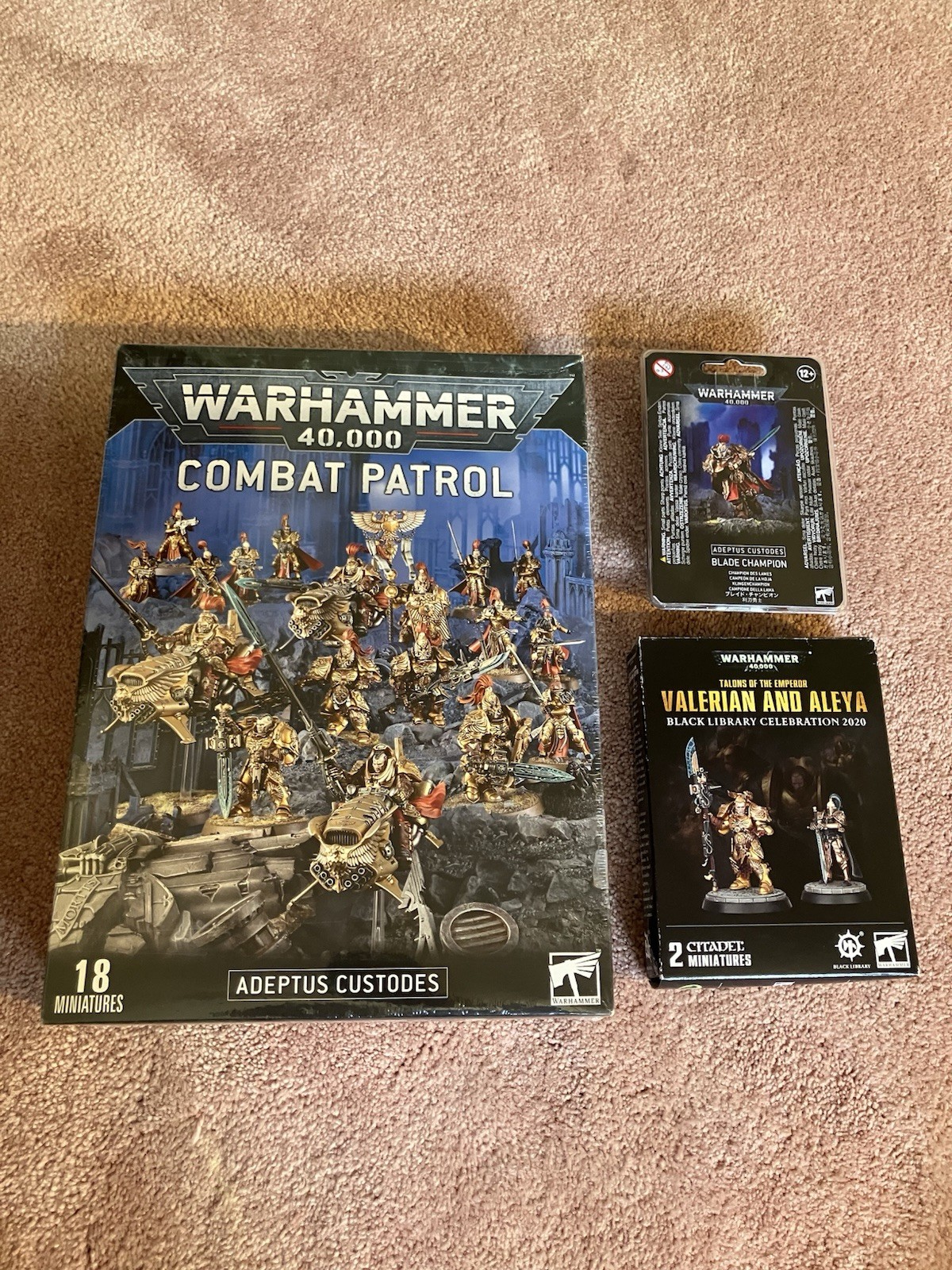 Warhammer 40K Adeptus Custodes Lot, ~2000 Point Army | eBay