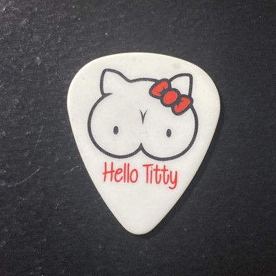 Slash Hello T*tty Tour Guitar Pick Red Bow Guns N Roses | eBay